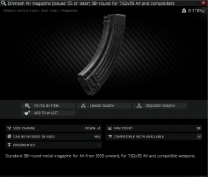 EFT序盤武器カスタム VPO-136 | タルコフ情報省
