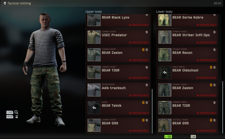 2024年3月14日 EFT webサイトメンテナンス情報(衣服課金要素追加) | タルコフ情報省