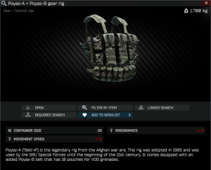 2024年8月6日 EFT PARTISANの画像に関して | タルコフ情報省